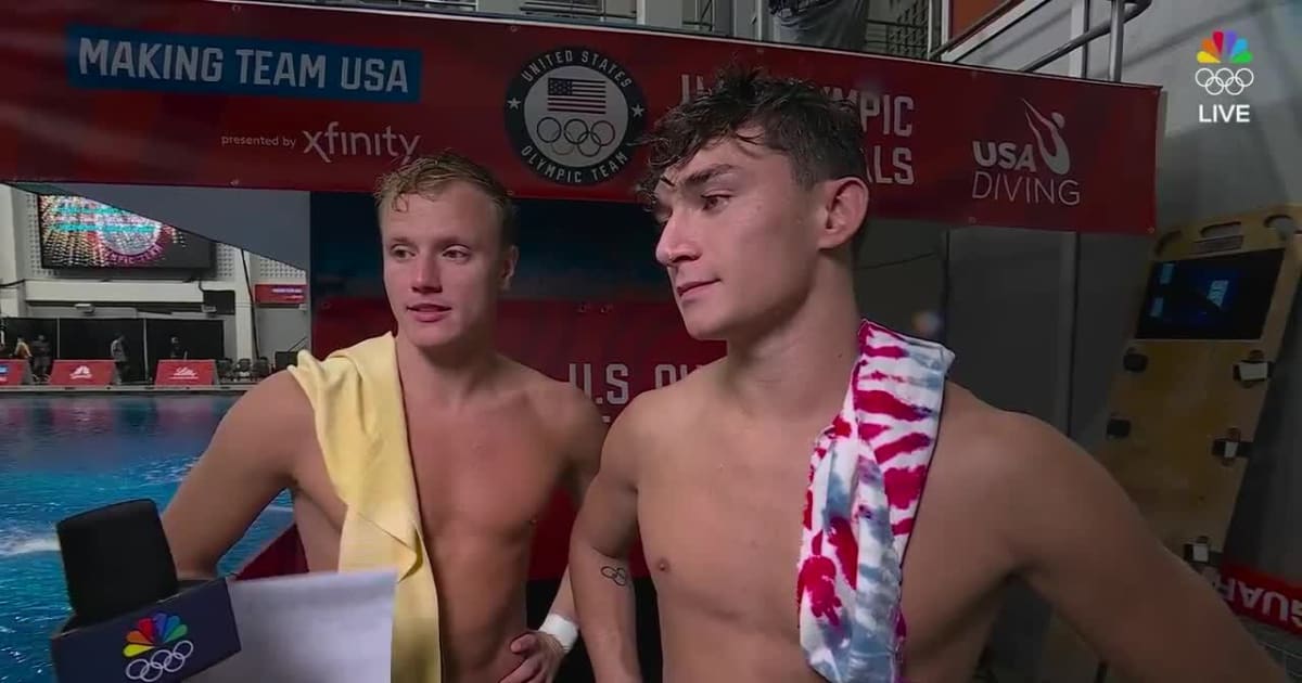 Greg Duncan and Tyler Downs Speak on Qualifying for the Olympic Games ...